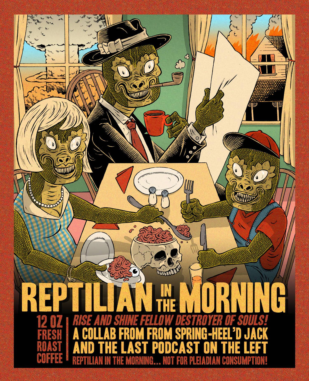 Reptilian In The Morning – LPOTL Merch